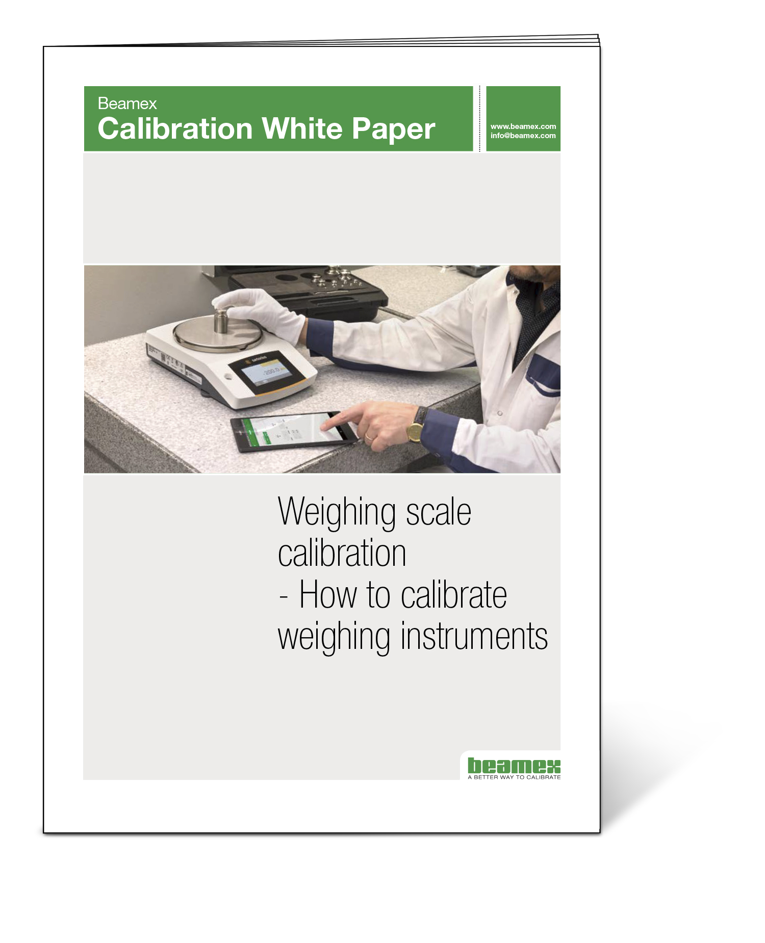 Weighing Scale Calibration | Beamex White Paper