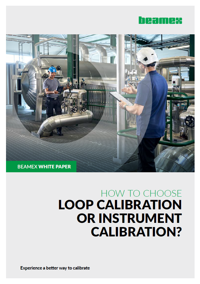 Loop Calibration vs. Instrument Calibration | Beamex White Paper